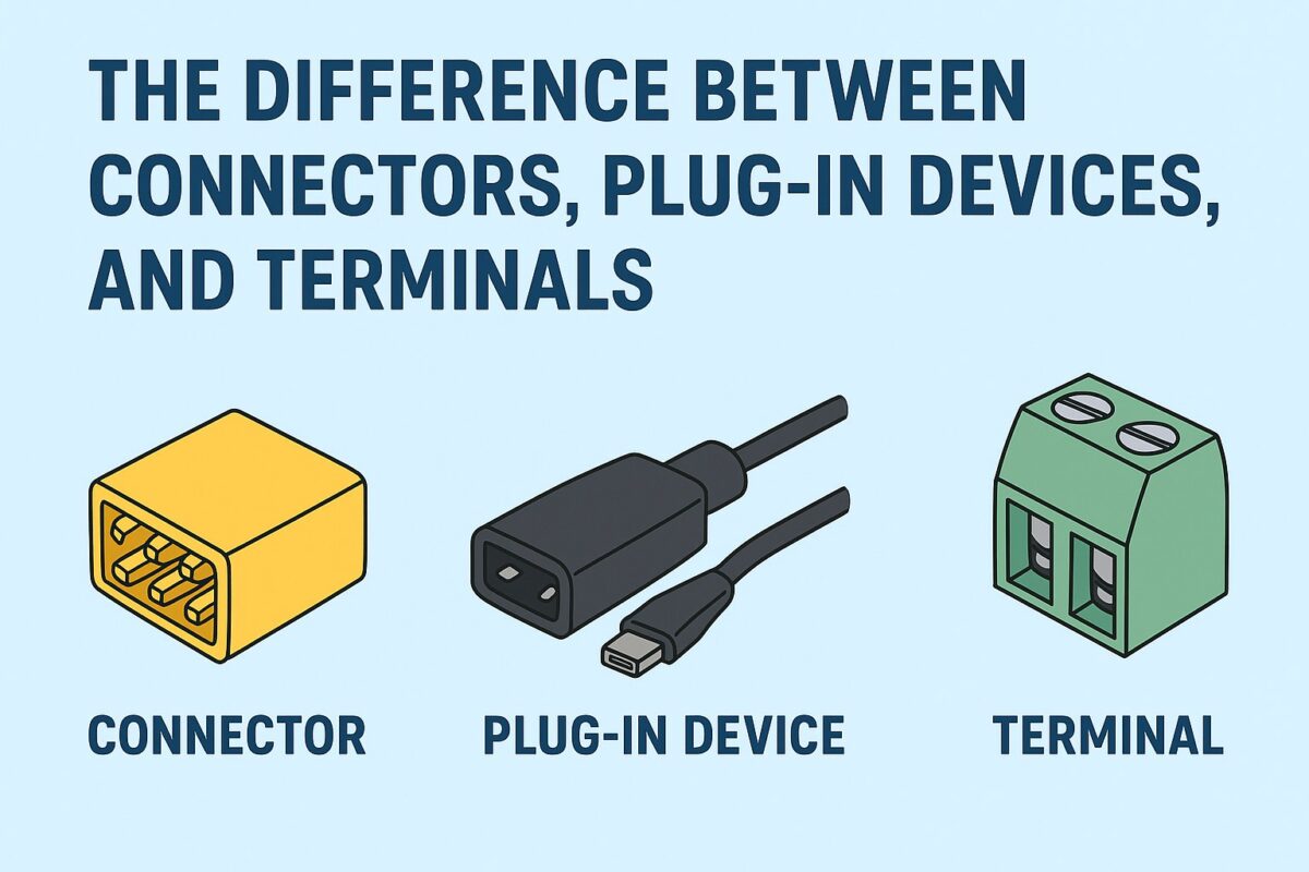 The Difference Between Connectors, Plug-In Devices, and Terminals: A ...