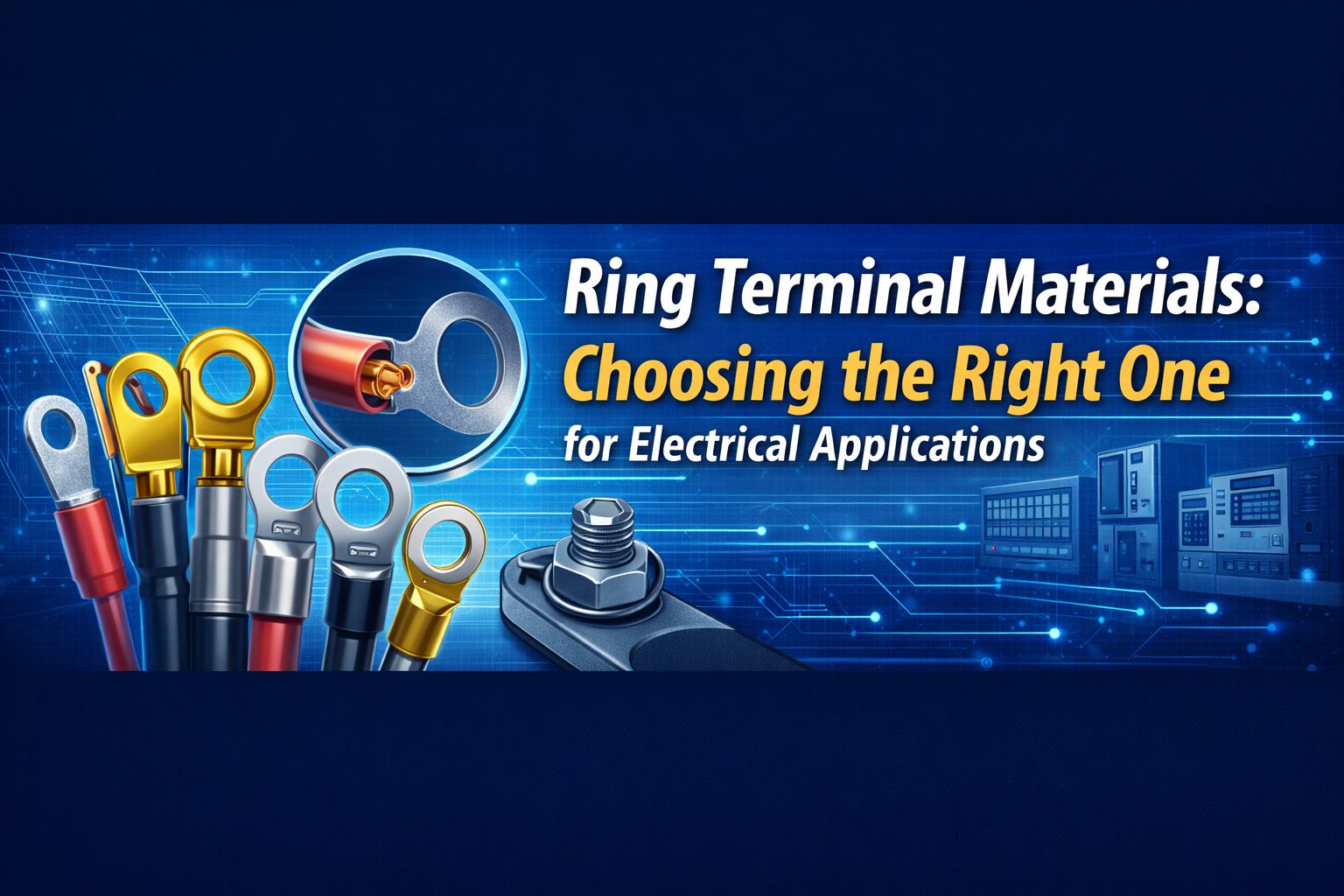 Copper vs Brass vs Steel: Which Ring Terminal Material Is Best for Your ...
